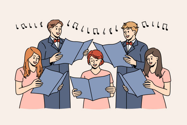 Choir cartoon – Old High St. Stephen's, Inverness